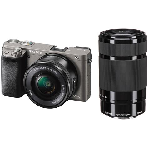 Sony Alpha A6000 Mirrorless Camera With 16 50mm Retractable Lens At