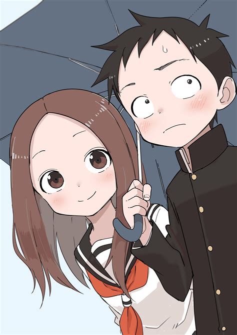 Takagi San And Nishikata Karakai Jouzu No Takagi San Drawn By Inaba