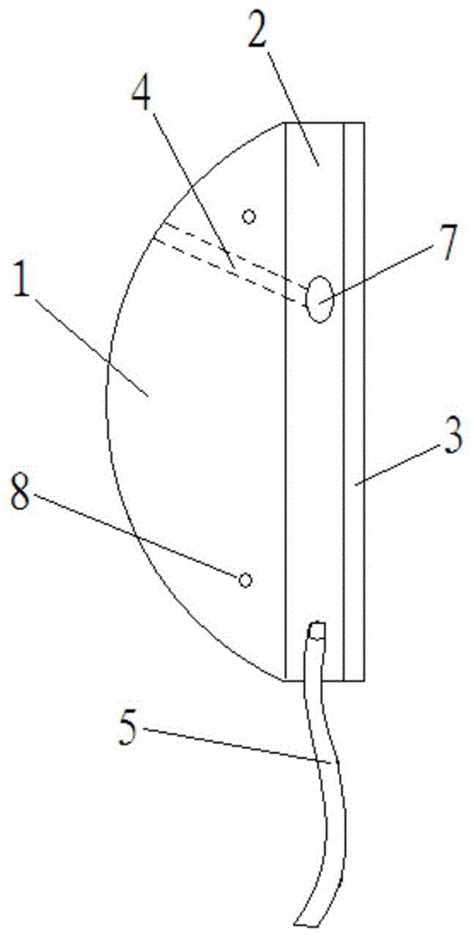 一种雾化按摩眼罩的制作方法 2