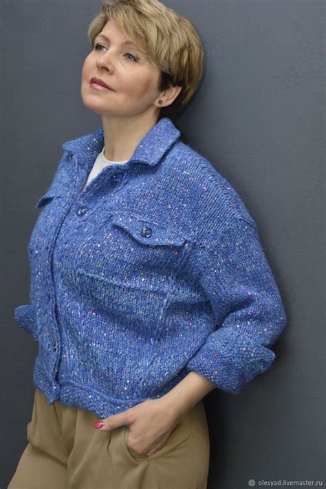 Бомбер Джаз деним в интернет магазине на Ярмарке Мастеров Бомберы Балашиха доставка по