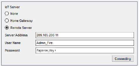 Configuring The Connection Of Smart Things To The Iot Server Download Scientific Diagram