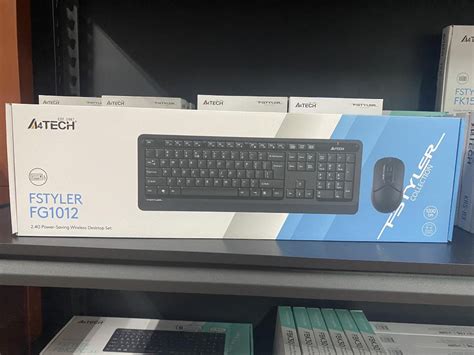 A4tech Fg1012 Fstyler Wireless Mouse Keyboard Combo Black Computers And Tech Parts And Accessories