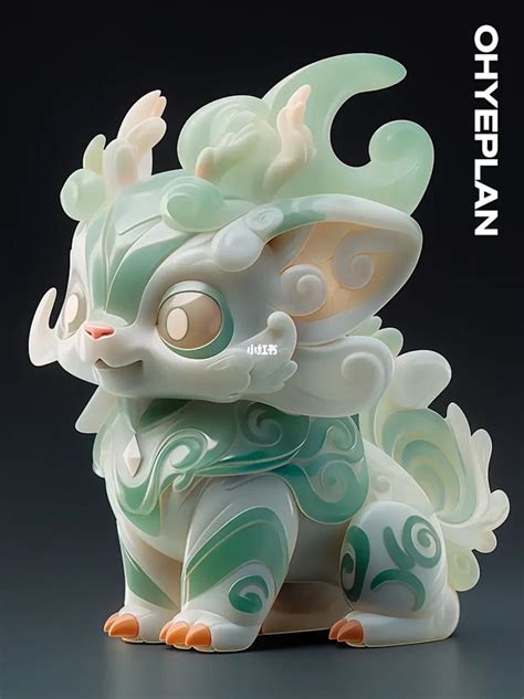 Ip设计超级可爱的古代神兽幼崽形象设计 花瓣网