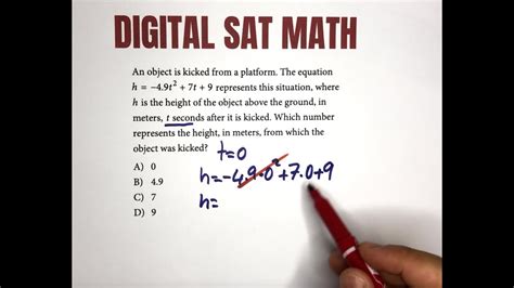 unraveling sat math solving sample digital sat math questions youtube