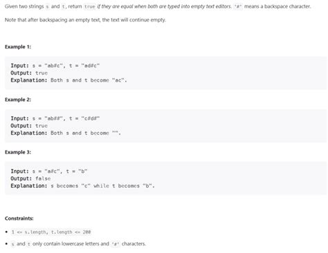 Javabackspace String Compareleetcode 844 네이버 블로그
