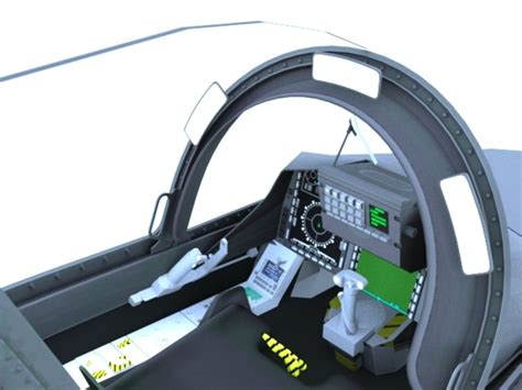 Jas 39 Gripen Cockpit 3d Model 22 Unknown Obj Max Fbx Dae 3ds