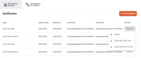 Platform Ui Show The Associated Universes For A Certificate · Issue