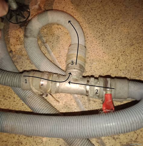 Слив из стиралки и посудомойки в один шланг | Сантехника, водопровод ...