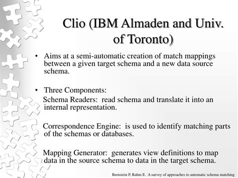 Ppt Automatic Schema Matching Powerpoint Presentation Free Download