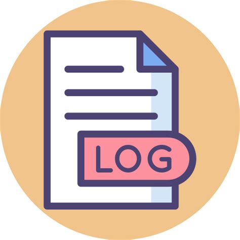 Log Document Flaticons Com Flat Icon