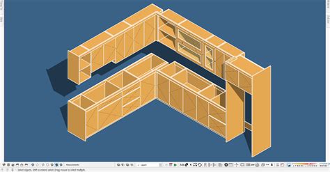 Blue And Yellow Sketchup Style