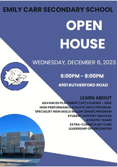 ecss open house