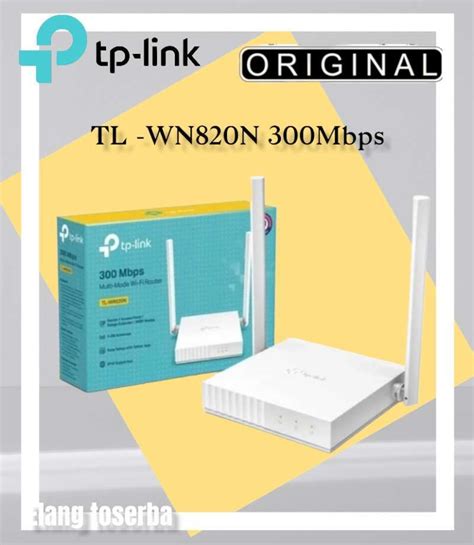 Jual Tp Link TL WR N Mbps Wireless N Speed Router Tp Link Multi Mode Di Seller Elangtoserba