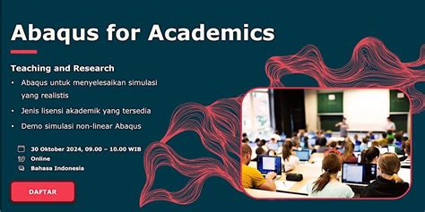 Simulia Abaqus Indonesia For Academic And Commercial On Linkedin Abaqus For Academics Teaching