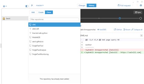 Github Clone Saixiii