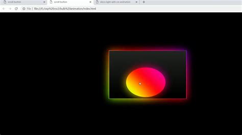 How To Make Disco Lights Animation In Css Youtube
