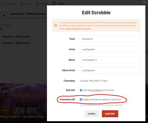 Just Discovered The Automatic Edit Feature Goodbye Horrible Spotify