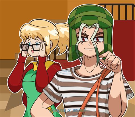 Kohaku Ishigami Senkuu El Chavo And Chilindrina Dr Stone And