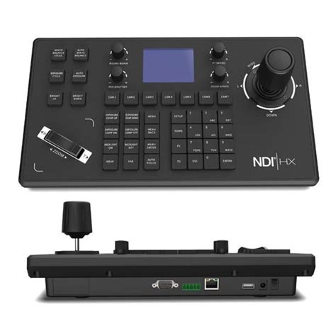 Getuscart Ndi Ptz Controller Ptz Camera Joystick Controller Poe Network 4d Ptz Keyboard Visca