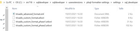 wrong format of open for statement using · issue 116 · trivadis