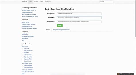 Embed Analytics Dashboards Into Your Applications