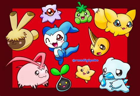 Bosamon Chibimon Hiyarimon Kuramon Nyokimon Pipimon Pokomon Digimon Tokomon Tokomon X