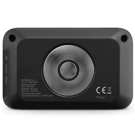 Technisat Digitradio Car 1 Car FM Transmitter Black Techinn