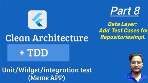 Flutter Clean Architecture Course Writing Test Cases For Repository Implementations Part 8