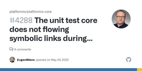 The Unit Test Core Does Not Flowing Symbolic Links During Searching For