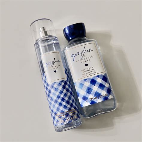 Bath And Body Works Gingham Body Mist And Body Wash One Of My Favorite