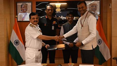 Indian Armed Forces To Gain From Hq Ids Dst Collaboration To Boost Defence Research And Development