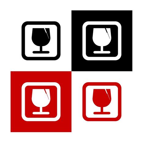 Fragile Sign Vector Label Design Template 9901679 Vector Art At Vecteezy