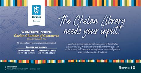 Chelan Library Reimaging Our Space Lake Chelan Chamber Of Commerce