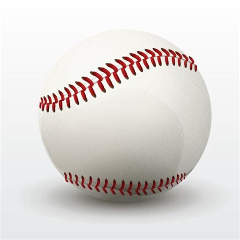 Baseball Ball Royalty Free Vector Image Vectorstock