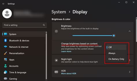 Hvernig á Að Kveikja Eða Slökkva á Content Adaptive Brightness Control í Windows 11