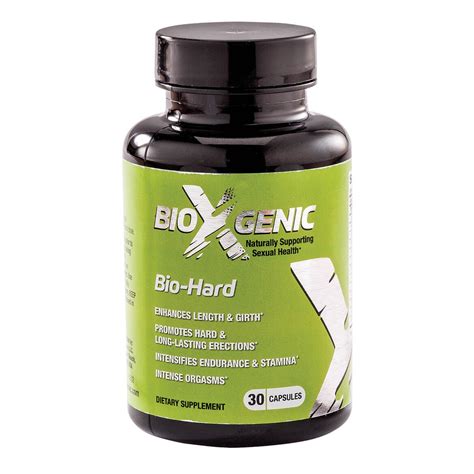 Bioxgenic Bio Hard Male Enhancement Capsules For Ed
