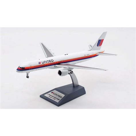 Boeing 757 200 1200 Die Cast Model United Airlines Historic