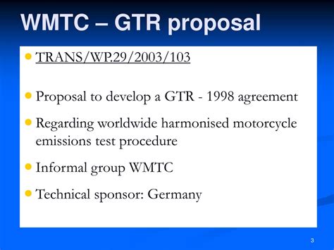 Ppt Wmtc World Wide Motorcycle Emissions Test Cycle Powerpoint Presentation Id 8713293