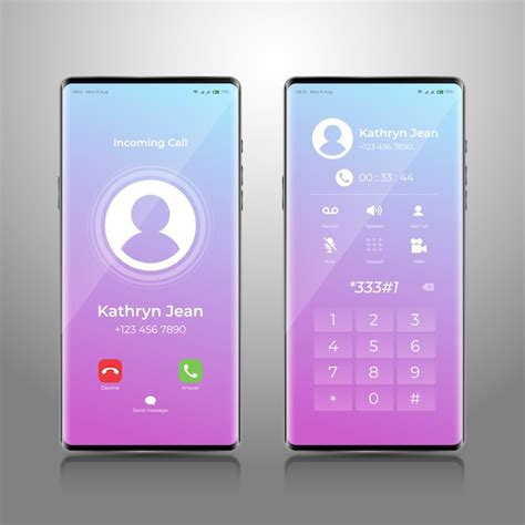 무료로 다운로드 가능한 전화 Ui Ux 벡터 And 일러스트