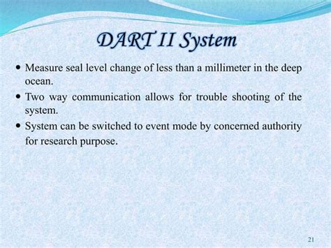 Tsunami Detection System Ppt