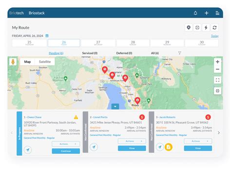 Pest Control Scheduling And Routing Software Briostack