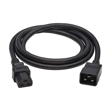 C To C Power Cord Heavy Duty A Ft Black Eaton