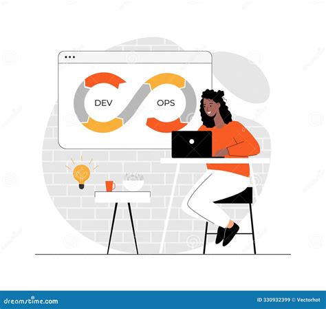 Web Developer Concept Vector For Landing Page Programmer Constructs