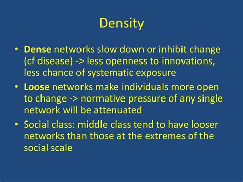variation and social networks ppt download