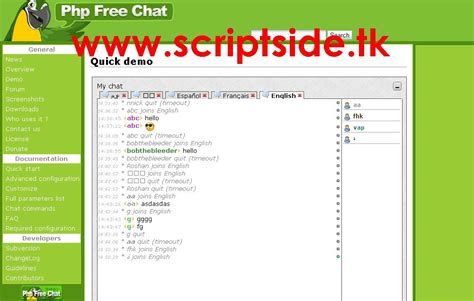 Free Chat V13 Sohbet Scripti Wm Scripti Scripti Script Indir Php