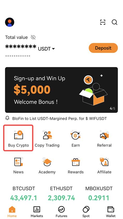 How To Buy Crypto On BloFin Help Center