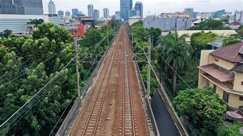 통근 라인 Krl 전기 열차 철도 자카르타의 공중 무인 항공기 평면도 0명에 대한 스톡 사진 및 기타 이미지 0명 강철 건축물 Istock
