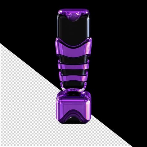 Premium Psd Purple Symbol