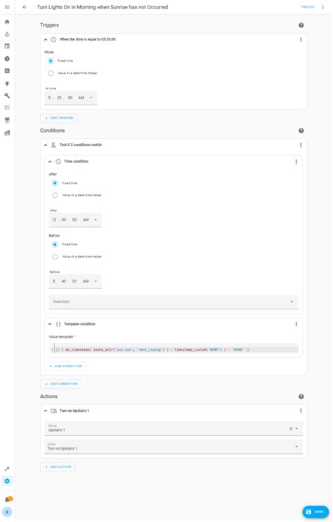 Home Assistant Automate Lighting Based On Time Sunrise And Sunset Brian Prom Blog