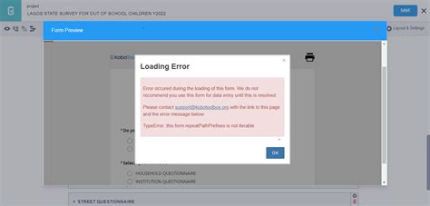 Typeerror Thisformrepeatpathprefixes Is Not Iterable Data Collection Kobotoolbox